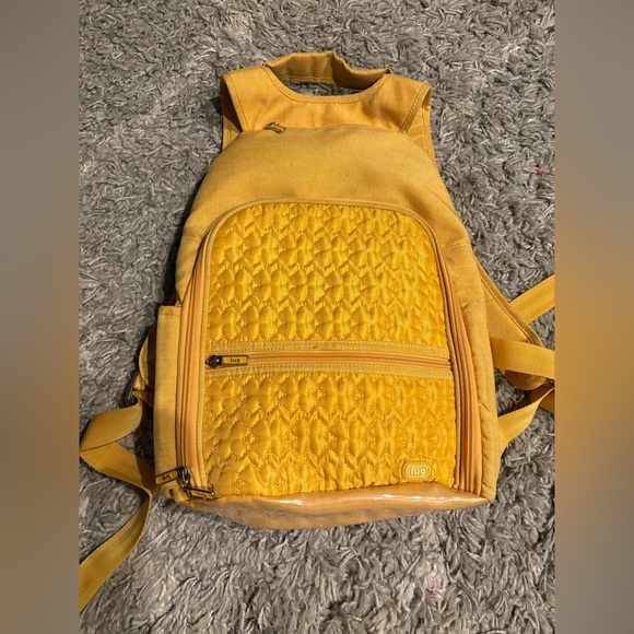 lug | Bags | Lug Dodger Yellow Quilted Mini Backpack | Poshmark